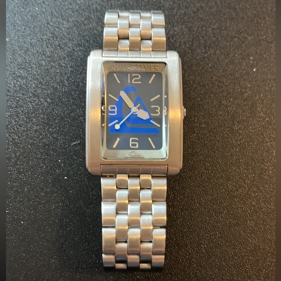 Quiksilver | Accessories | Nwot Mens Quicksilver Stainless Tank Watch ...